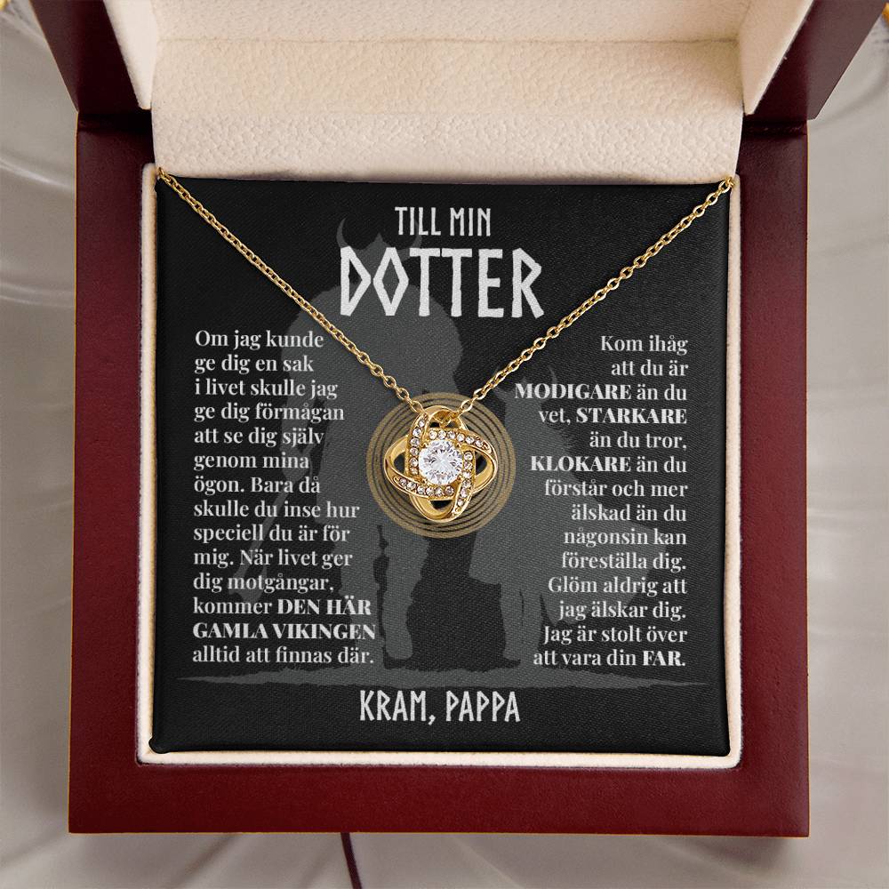 Till Min Dotter (Från Pappa) - Den Här Gamla Vikingen - Halsband Kärle ...